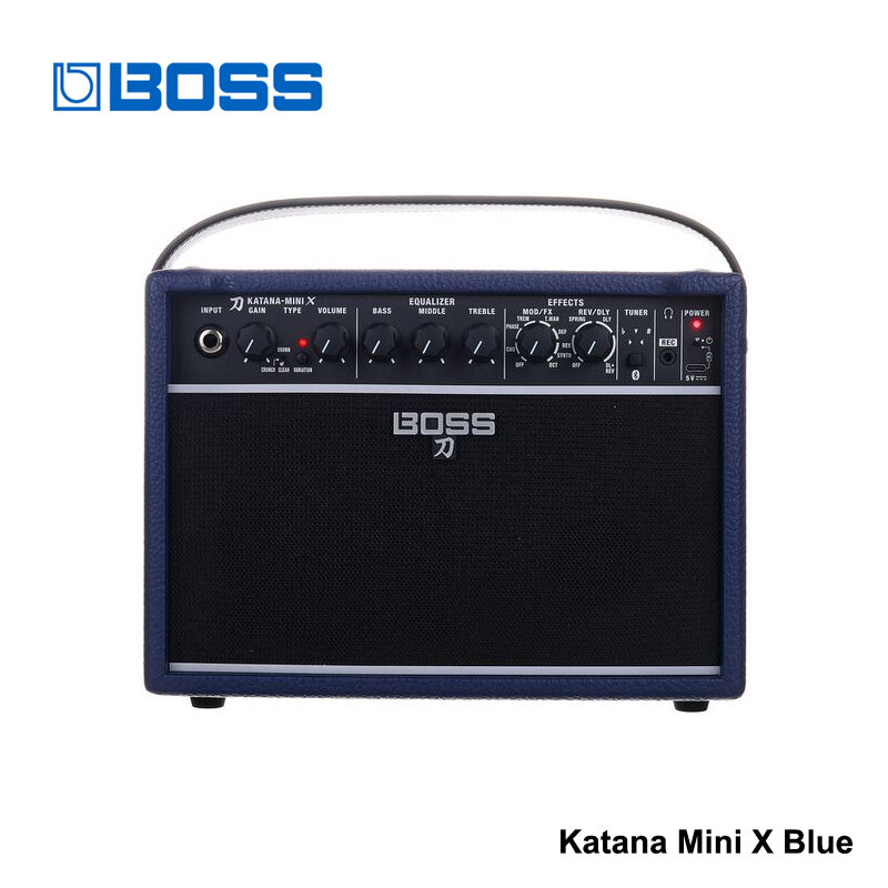Boss Katana Mini X Blue Моделирующий комбоусилитель для электрогитары