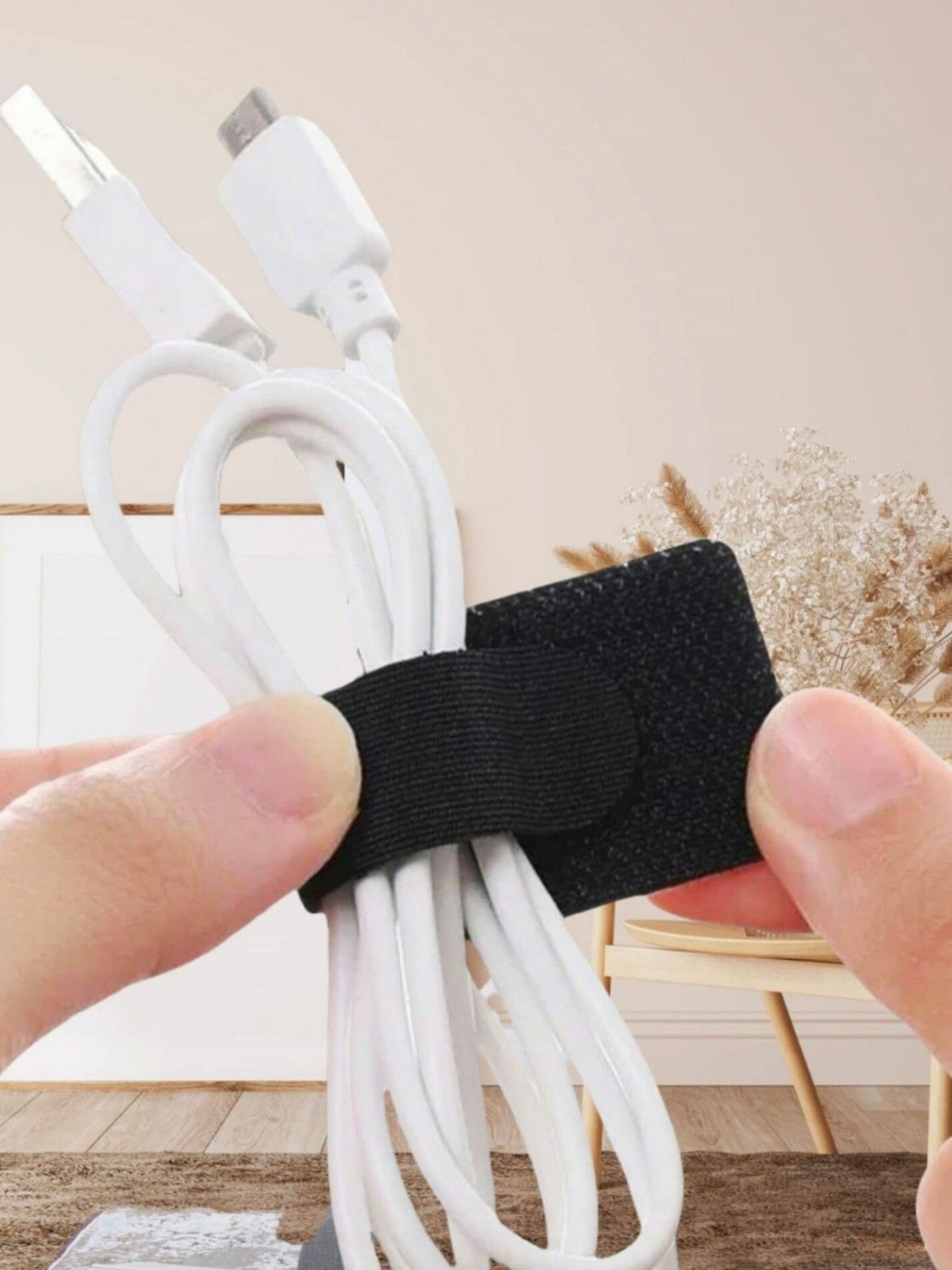 Органайзер для компьютерного стола, липучка используется для проводов, многоразовый, подходит для управления проводами на рабочем столе, аксессуары для бытовой техники