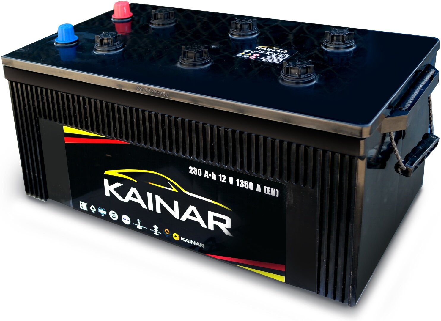 Грузовой аккумулятор KAINAR 230 А. Ч. Обратная полярность.