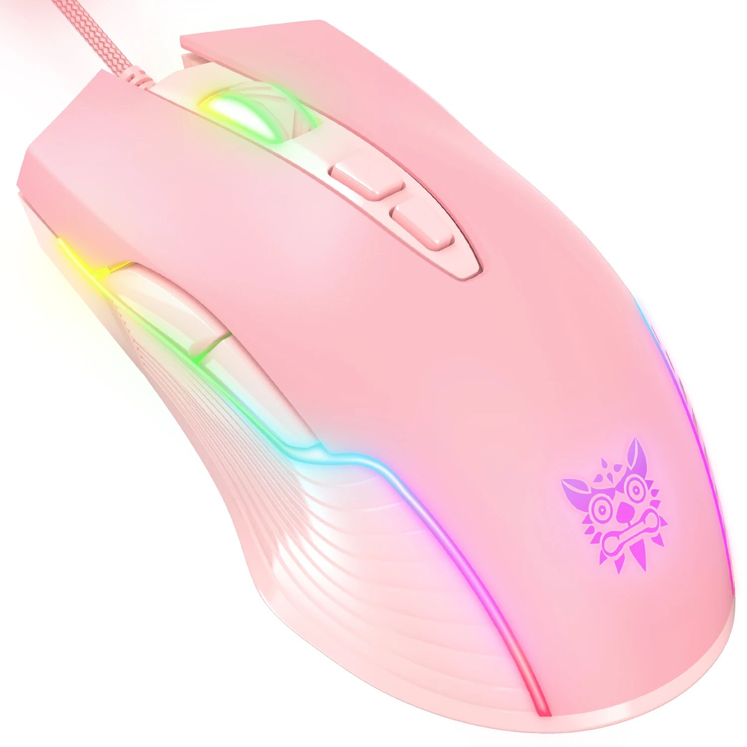 Игровая мышь ONIKUMA CW905 Pink, 6400 DPI