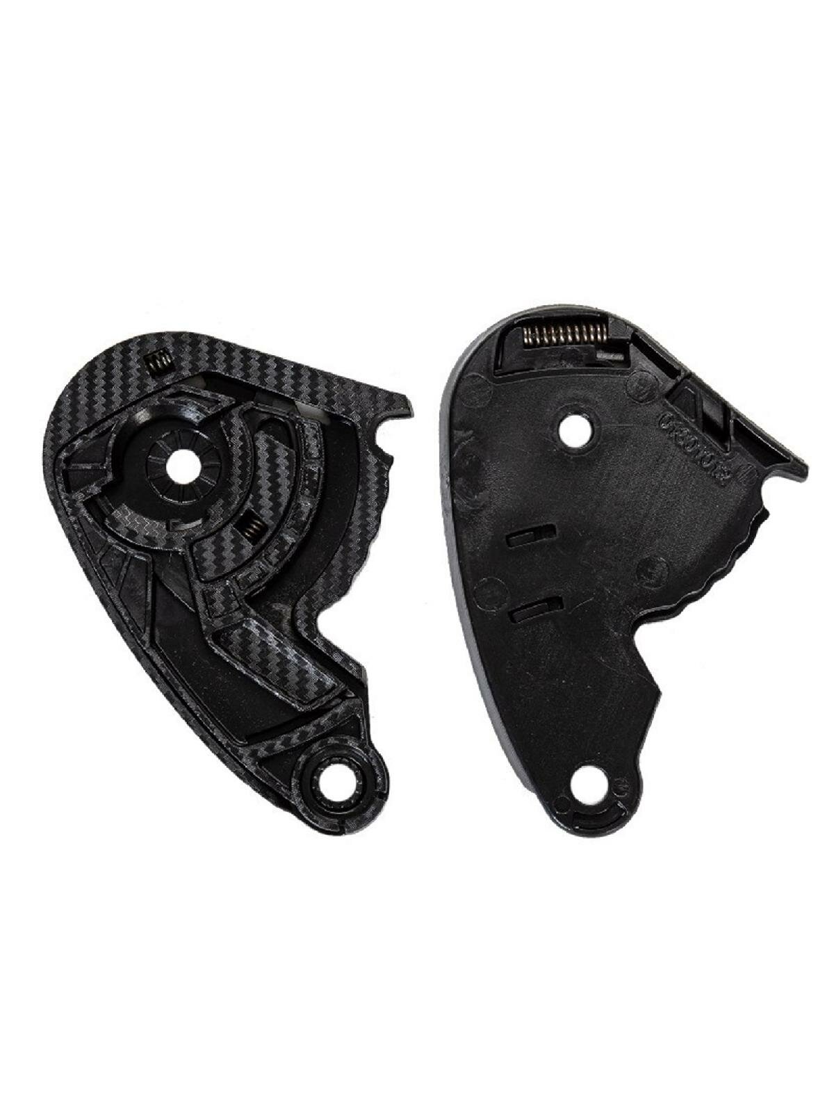 Сменные лицевые щитки, козырьки для затемненных шлемов, опорная плита для козырьков