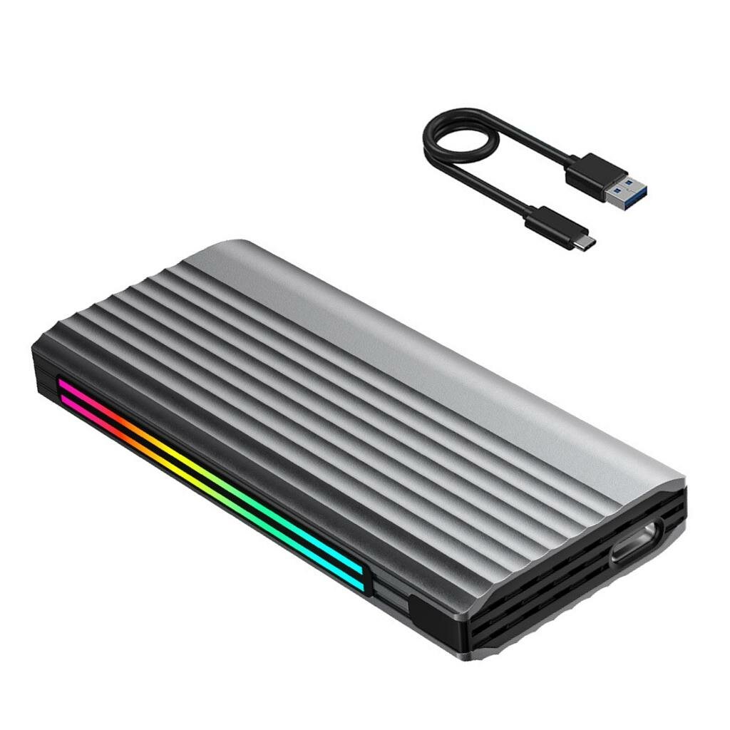 Корпус для M.2/NVME накопителя, 9210B NGFF NVME RGB
