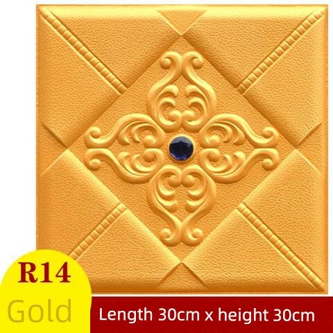 Самоклеящиеся 3D-панели DWALLS под кожу, водонепроницаемые, противоударные, для декора стен в KTV, гостиной, за ТВ,