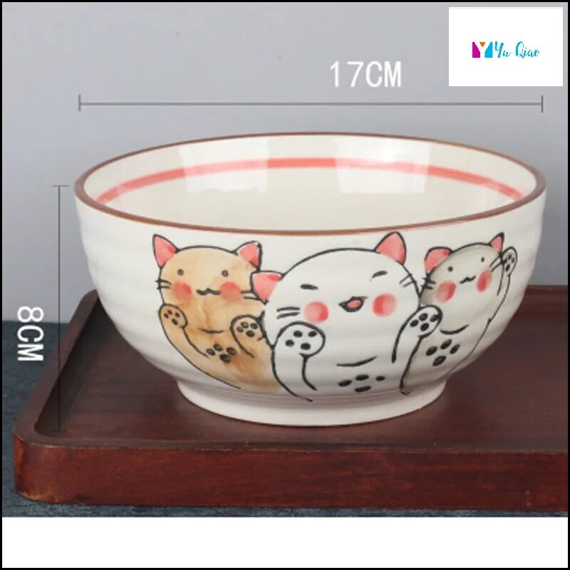Эксклюзивная керамическая пиала для рамэна 7 дюймов B