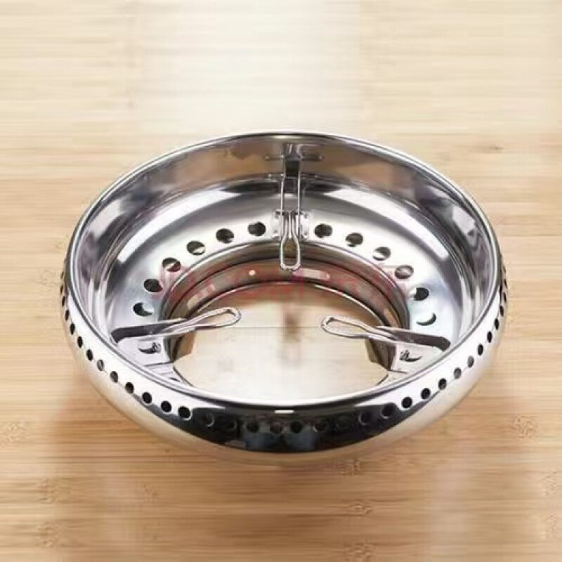 Нержавеющая сталь, ветрозащитный газовый горелка, энергосберегающие аксессуары, двухслойная, сверхтолстая, бытовая газовая горелка, подставка для кольца огня