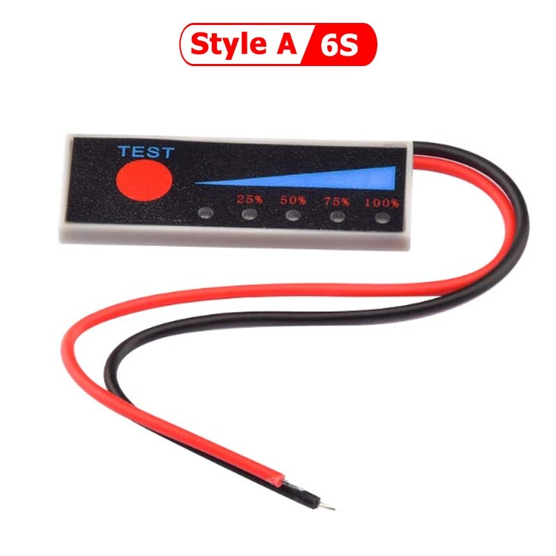 Индикатор уровня заряда батареи 6S 25.2V Style A