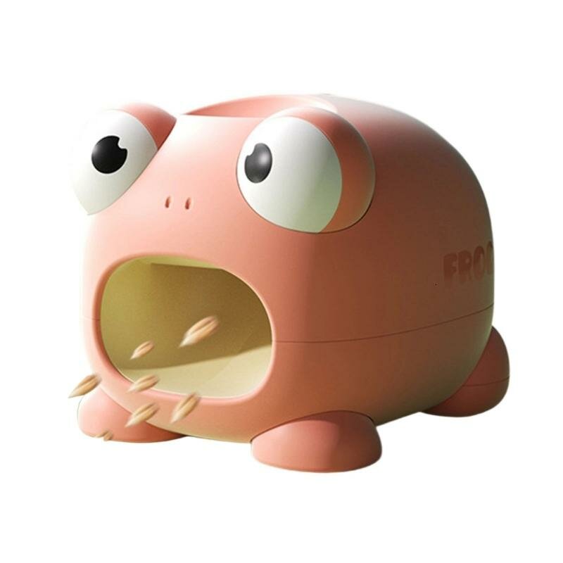 Электрическая машинка для очистки орехов с темой лягушек, Розовый