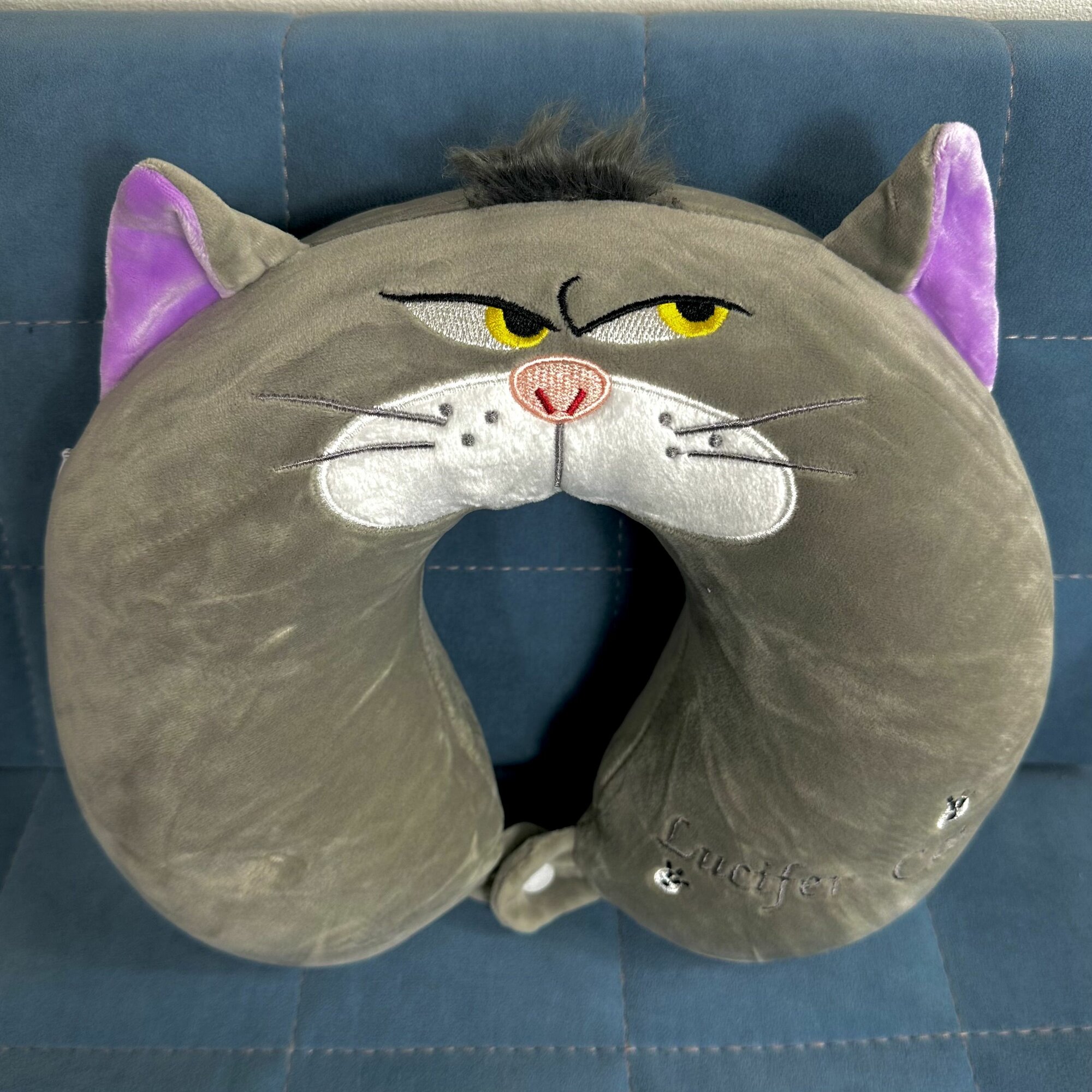 Детская подушка для шеи Куроми Розовая валик для путешествий