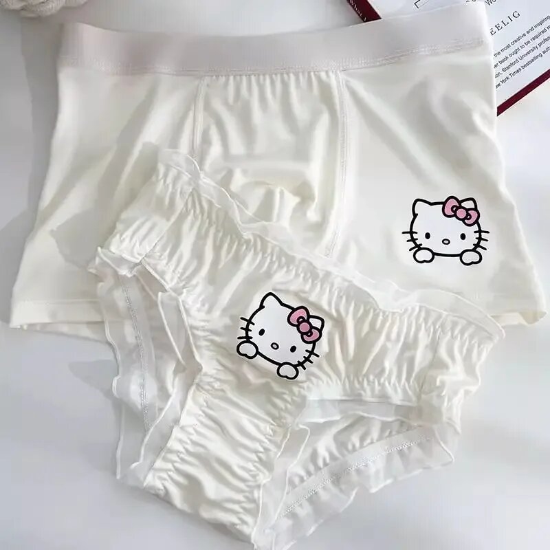 Карнавальный костюм Hello Kitty Sanrio для девушки Белый, Hello Kitty D, F-M and M-L 2set