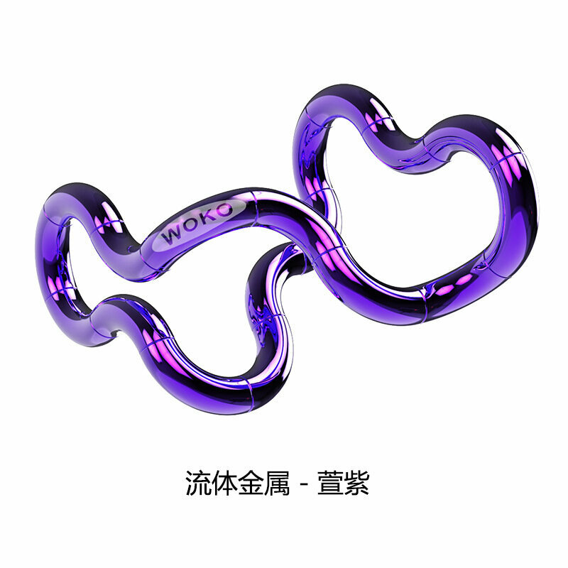 WOKO Twisty Fun Игрушка с изменением температуры Танго для снятия стресса Плюшевая игрушка с изменением цвета Подарок на день рождения