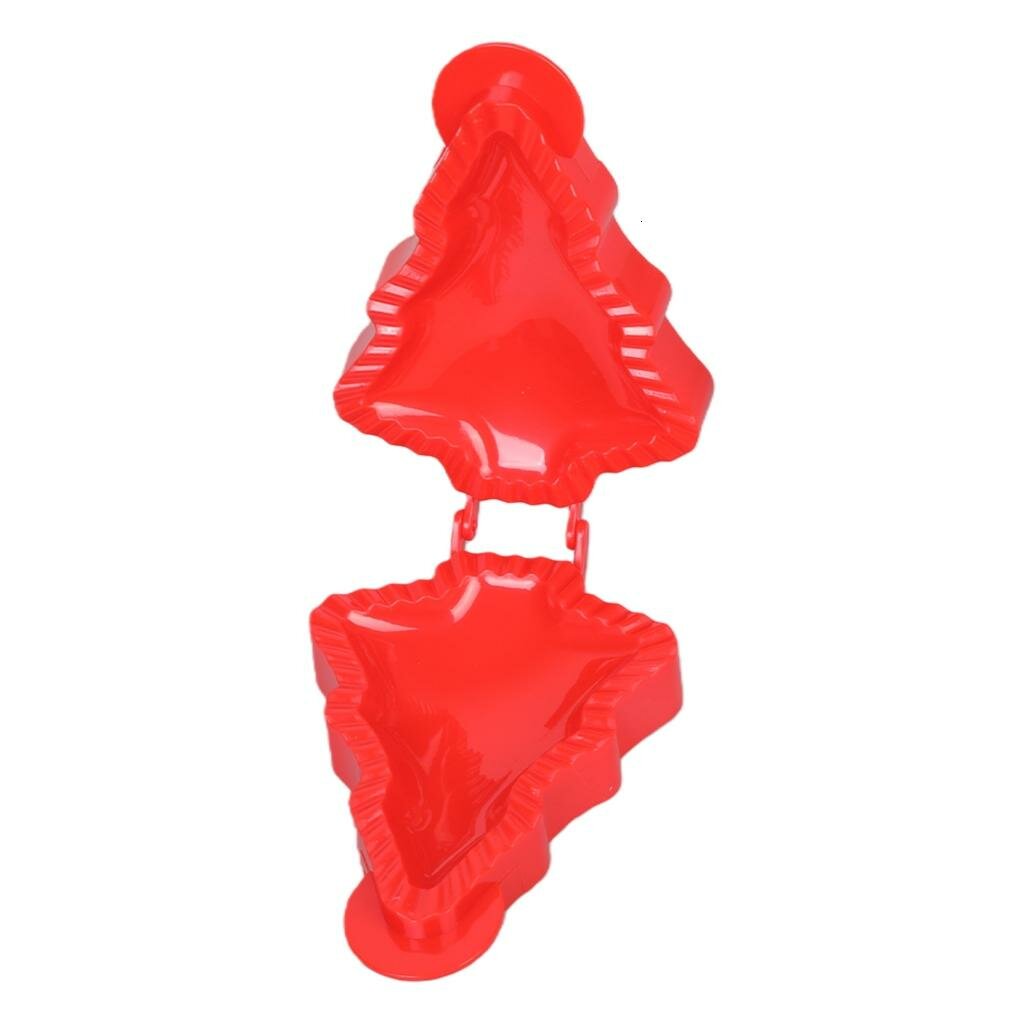 Формы для пирожков в виде елки, снежинки и рукавичек, Рождественская елка