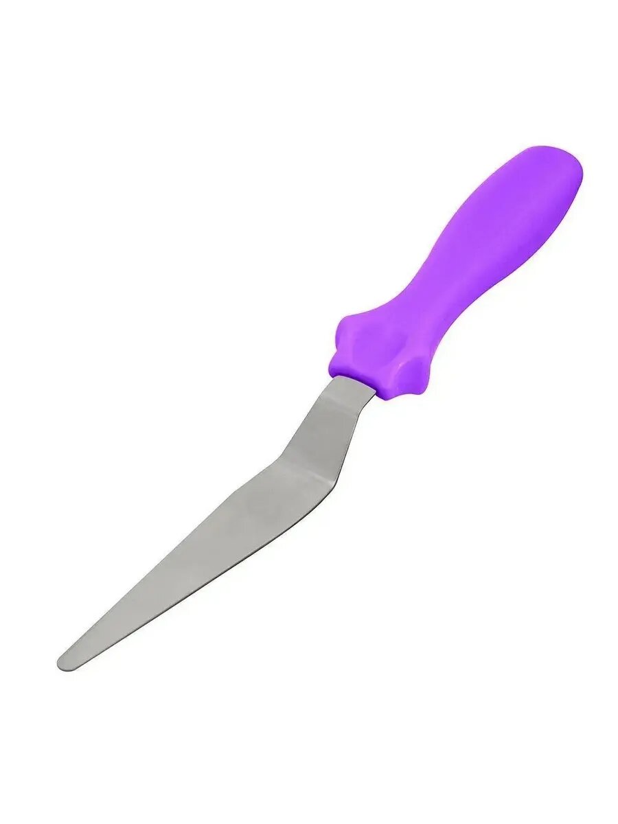 Кондитерский шпатель 22 см для декора и разравнивания