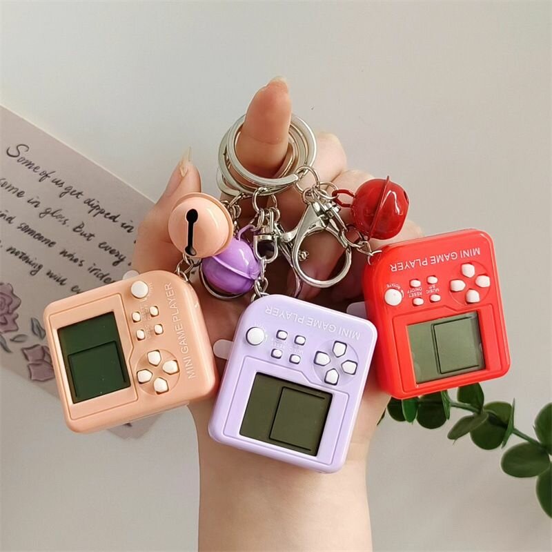 Игрушечный автомат "Тетрис", Мини, Брелок, Прозрачная панель,1 шт