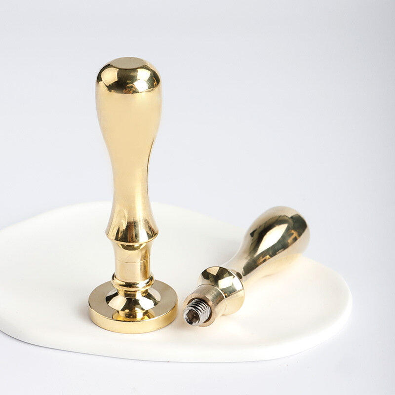 Европейская ретро печать с воском, полная медная ручка, штамп для воска, универсальный для всех магазинов