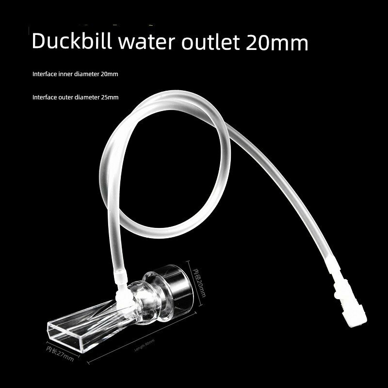 Фитинги для аквариумов: универсальный прозрачный акриловый соединитель для подводного и поверхностного слива воды, для