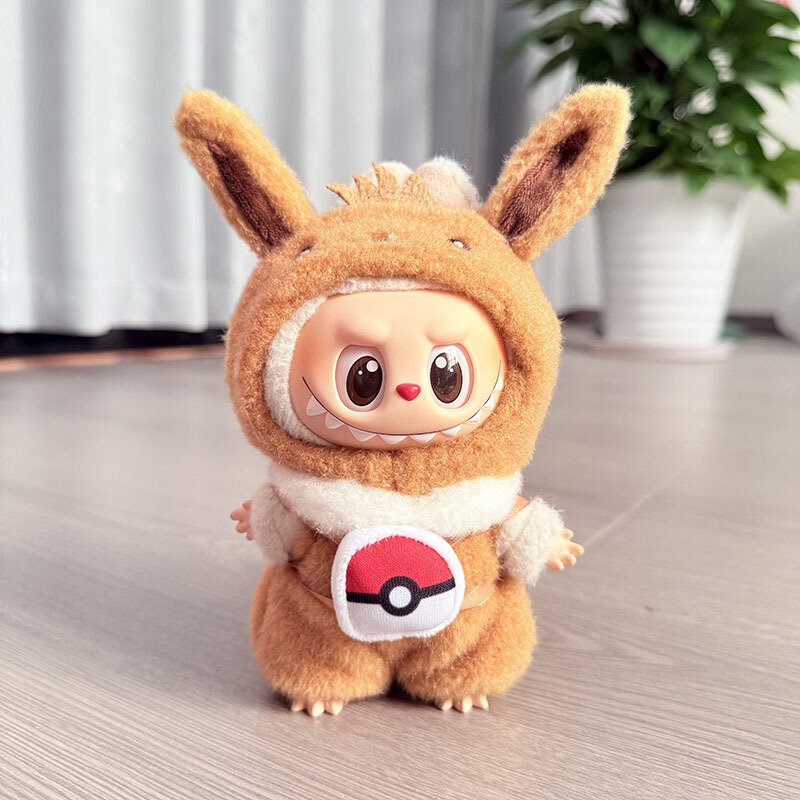 Продажа только детской одежды】Первое, второе и третье поколение подвесок для одежды Labubu, набор детской одежды Labubu, милый набор Pokémon Pikachu