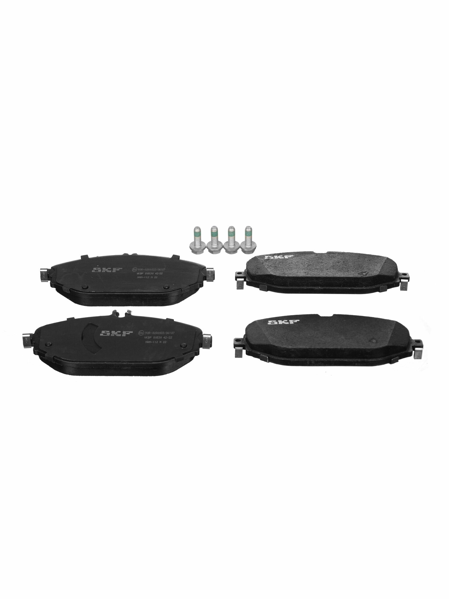 Колодки тормозные дисковые передние SKF (VKBP 80530)