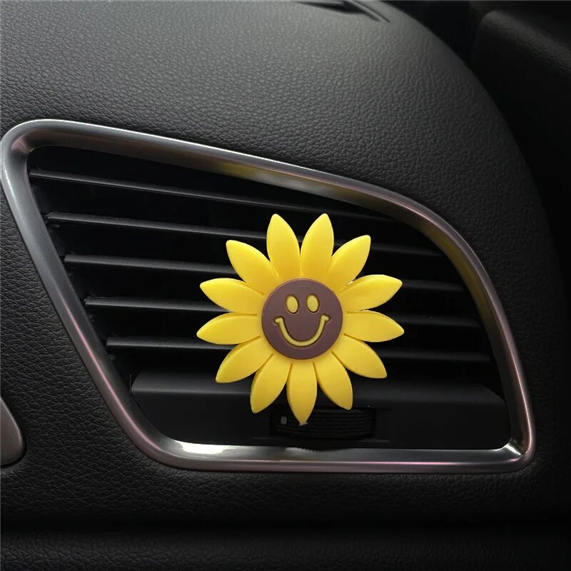 Автомобильный освежитель воздуха Multiflora Sunflower — декоративный зажим для вентиляции
