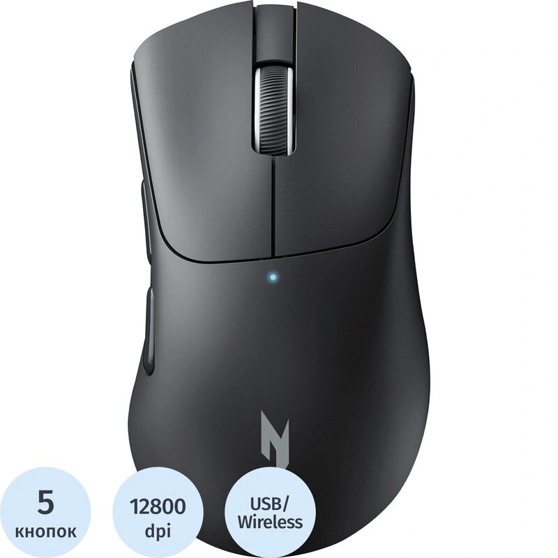 Мышь компьютерная Acer Nitro OMR505 чер,12800dpi, BT/Radio/USB(ZL. MCE11.01G)