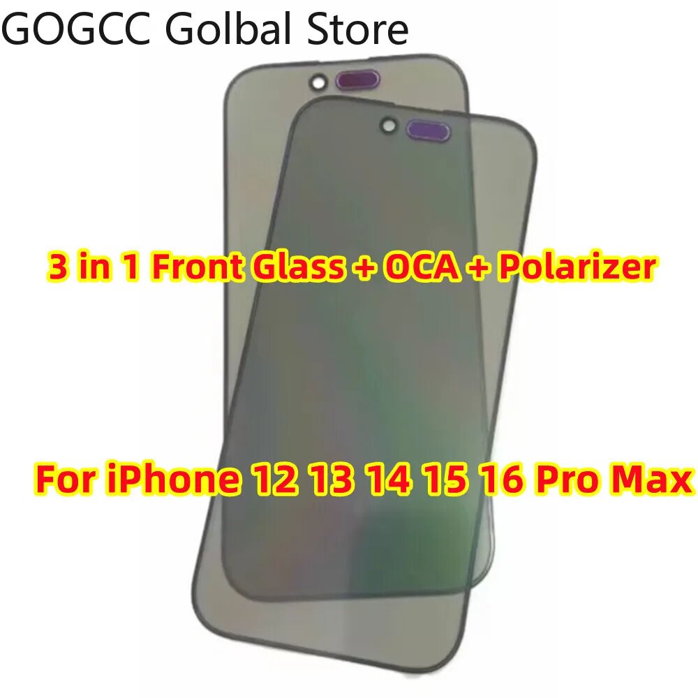 Сенсорный экран для iPhone 12 13 14 15 16 17 Pro Max Plus, цвет: 15