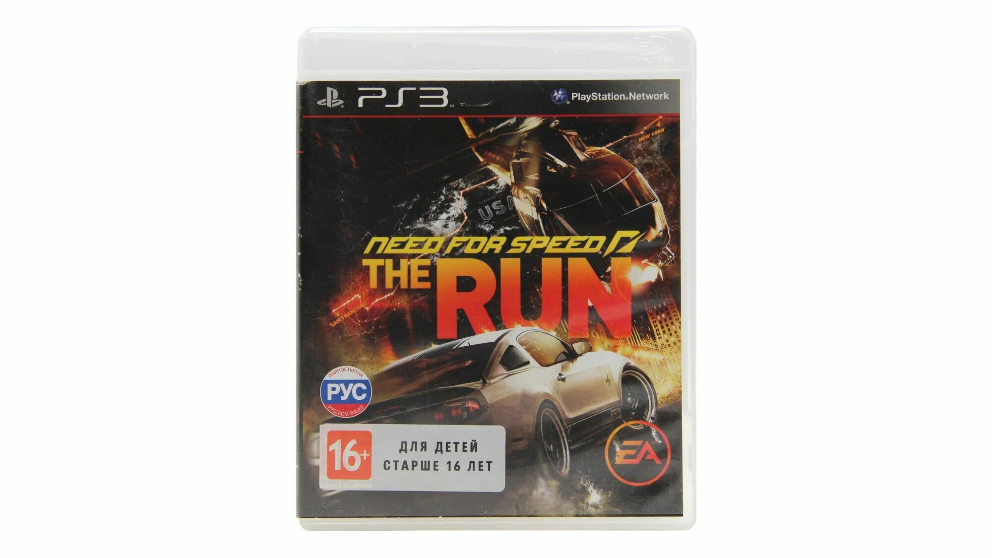 Игра Need for Speed: The Run. Издание на диске. Русская версия на ps3.