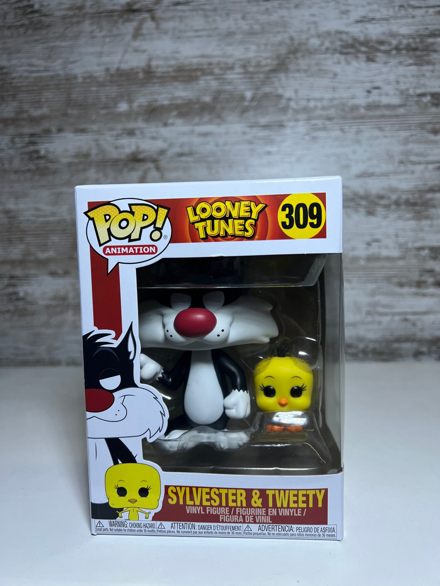 Фигурка Фанко Сильвестр и Твити, The Sylvester & Tweety, Looney Tunes, 10 см от Funko