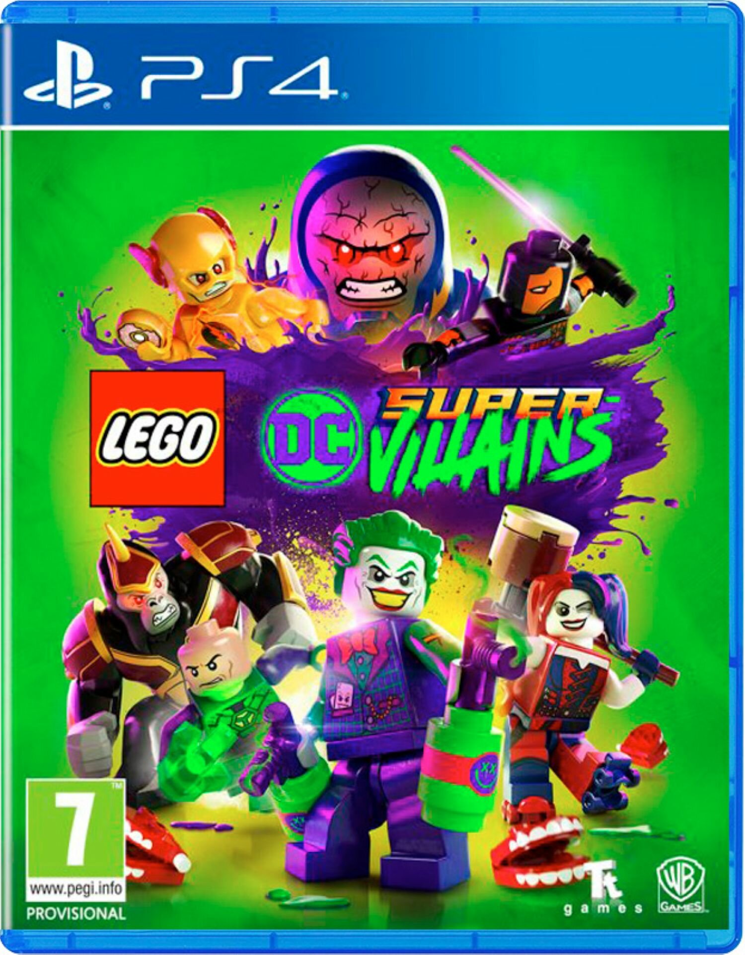 LEGO DC Super-Villains (русские субтитры) (Игра на диске) (PS4)