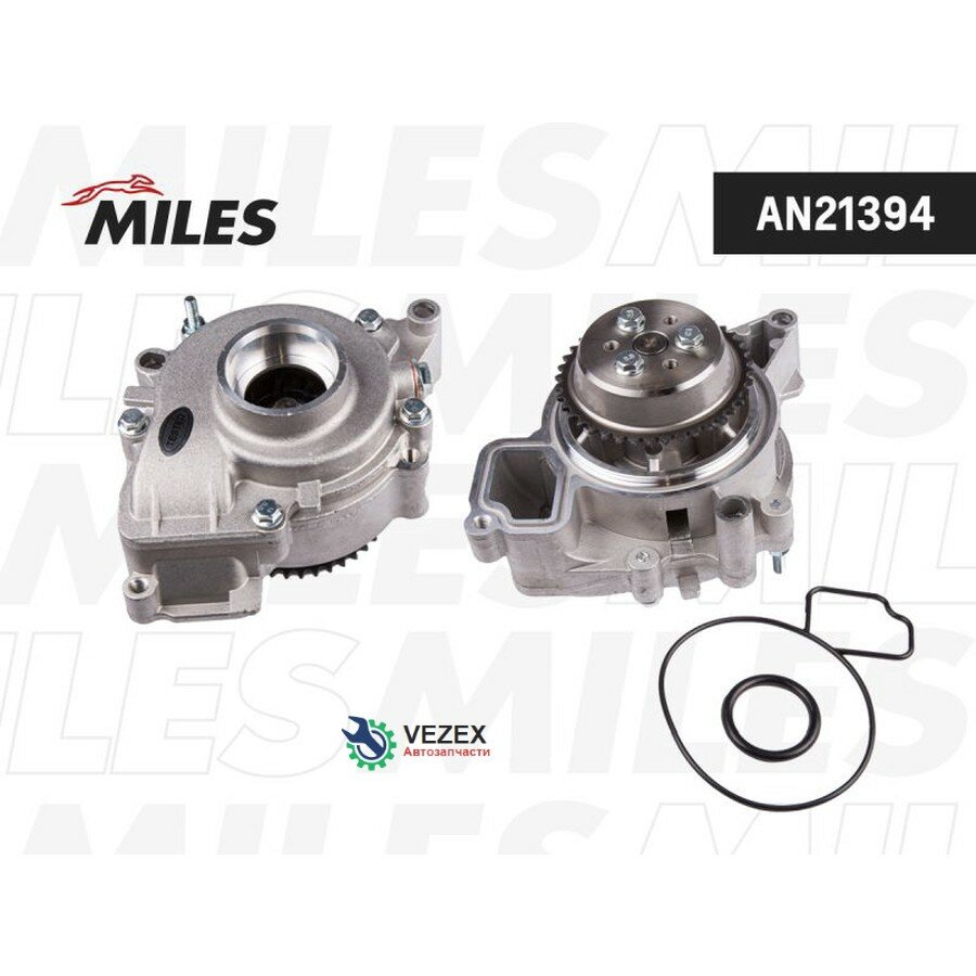 MILES AN21394 Насос водяной OPEL ASTRA/VECTRA/ZAFIRA 2.0-2.2L 16V AN21394