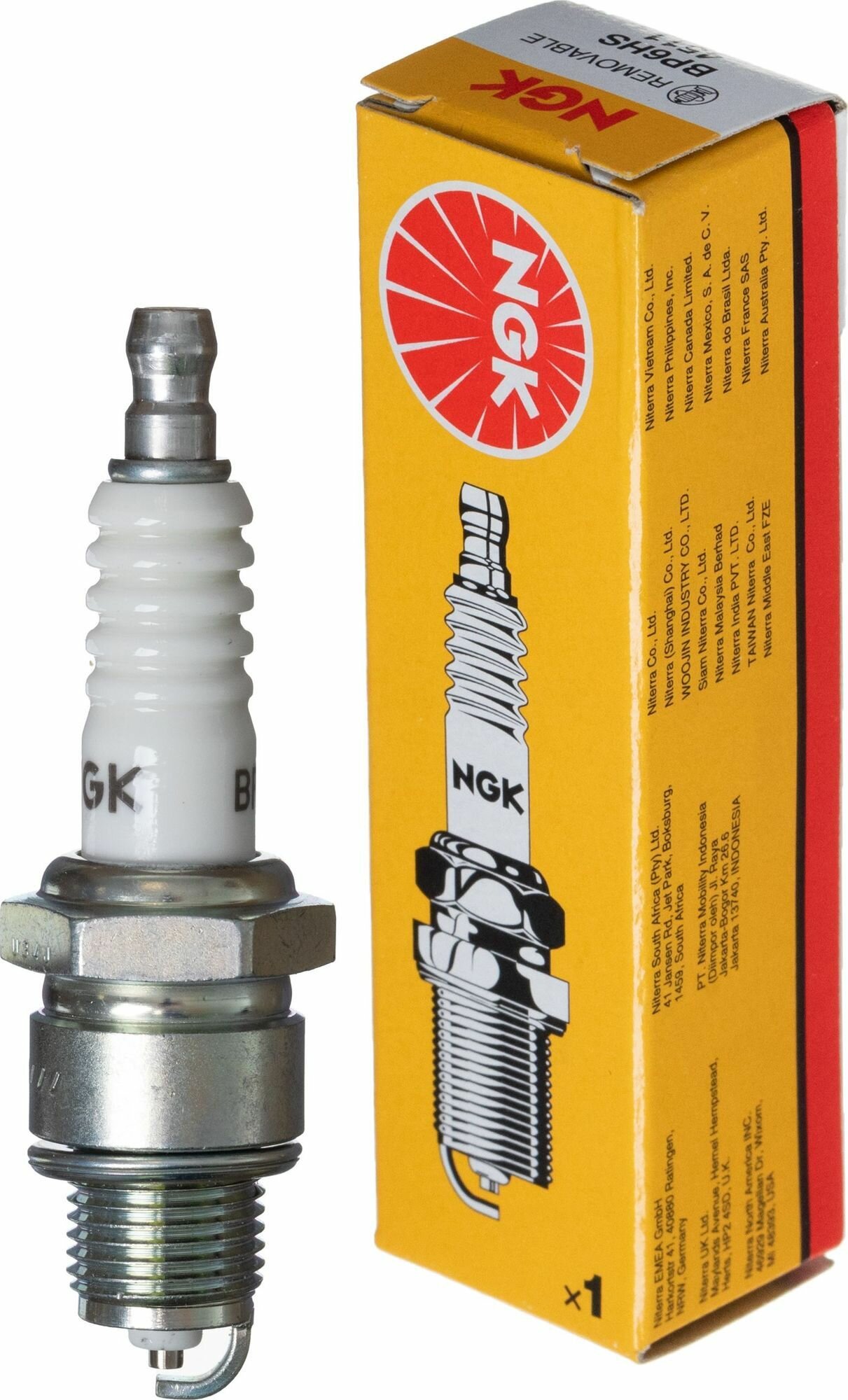 Свеча зажигания BP6HS Renault 5 1.0-1.4 <84/R4 >90, Citroen CX 2.4 <83