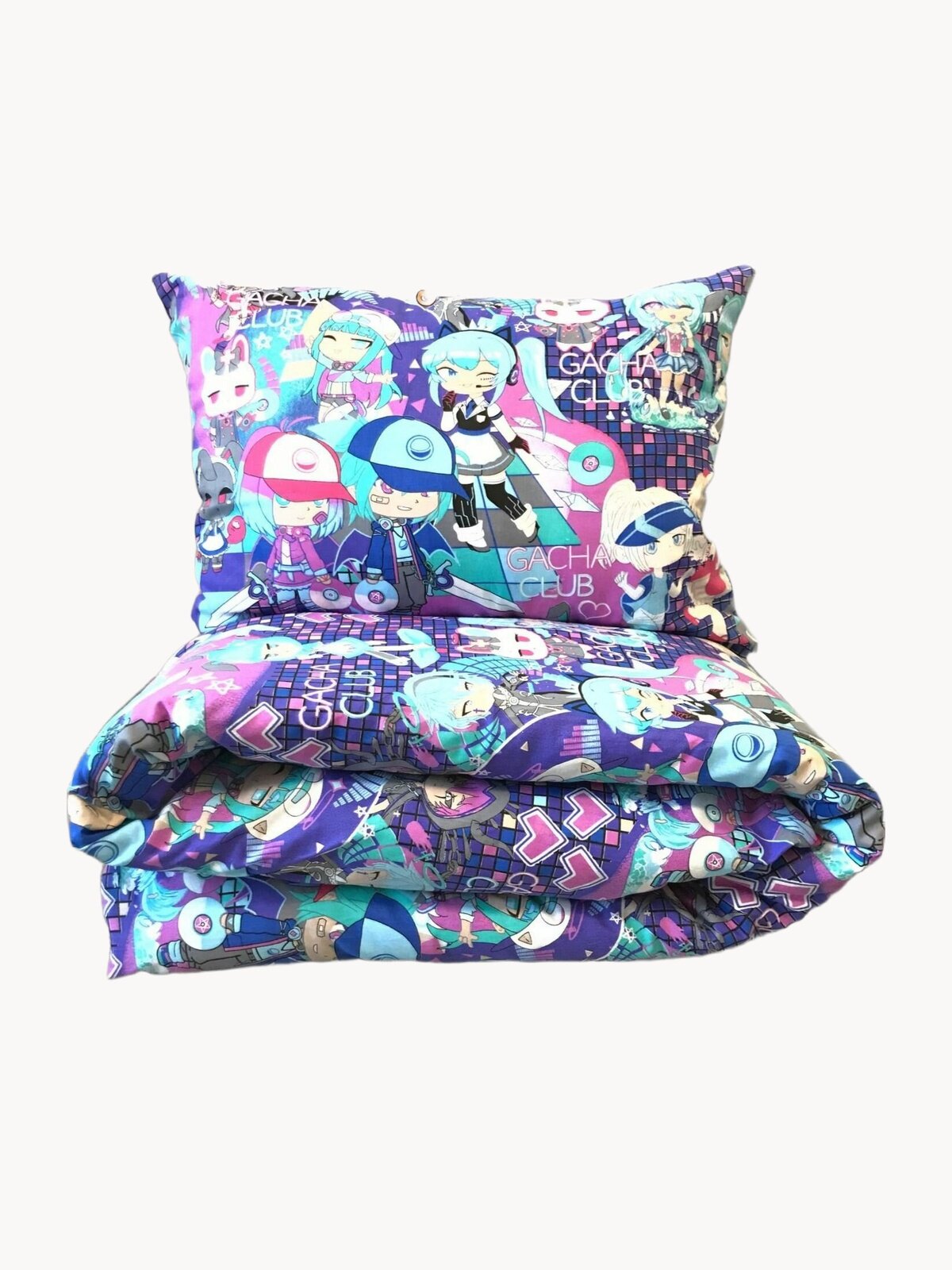 Комплект постельного белья Кот Баюн Гача Клуб