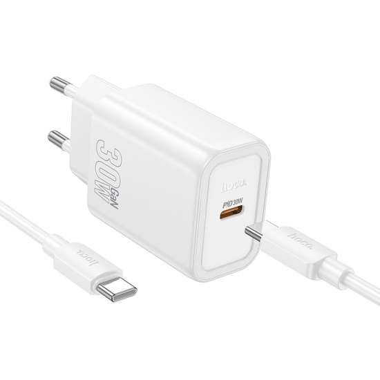 Блок питания для колонки Яндекс Станции Мини 3 с Алисой с кабелем Type-C 30W