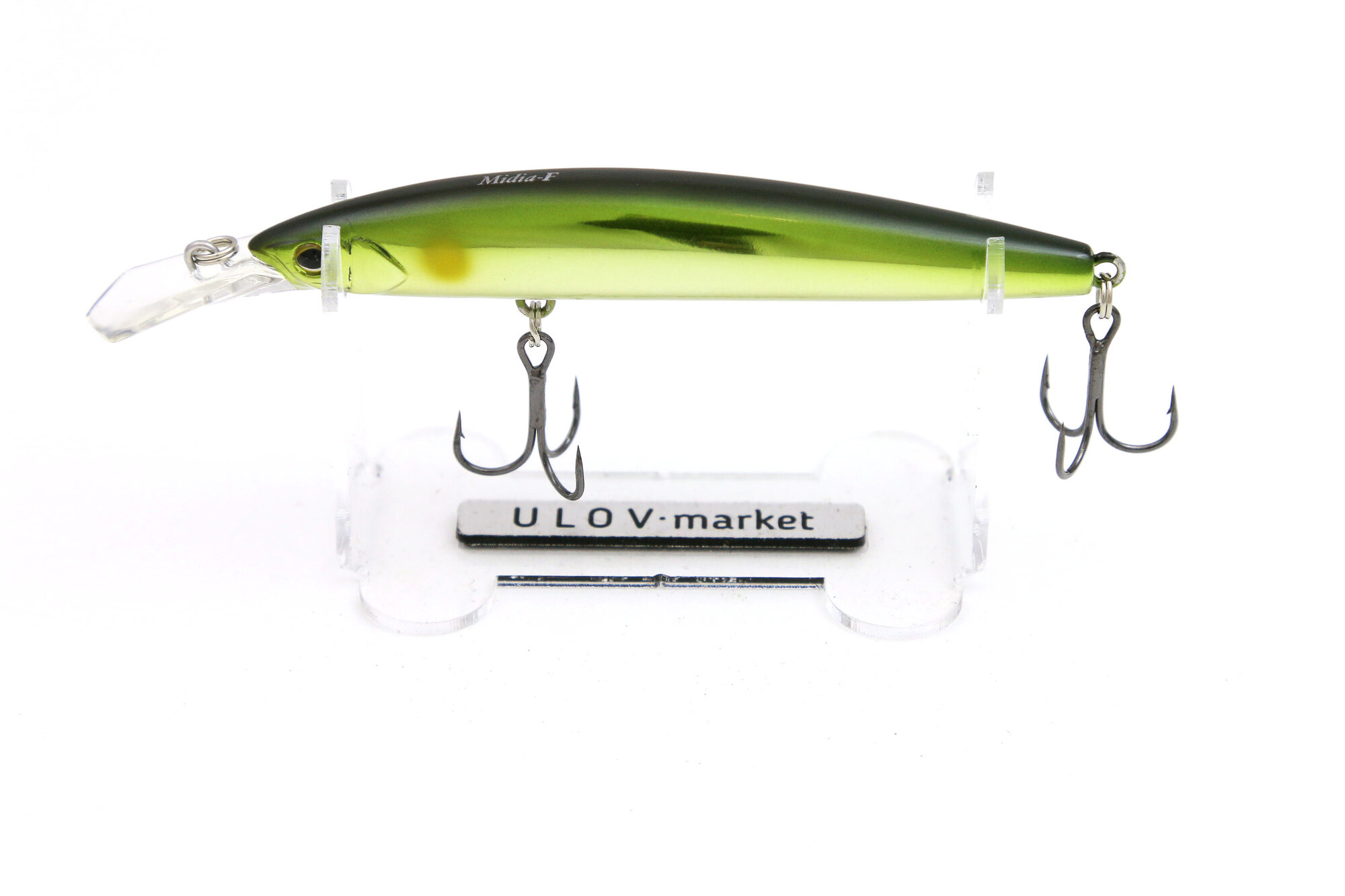 Воблер JACKALL Midia Minnow 88F 8.6г Загл. до 1.5м #Gold ayu