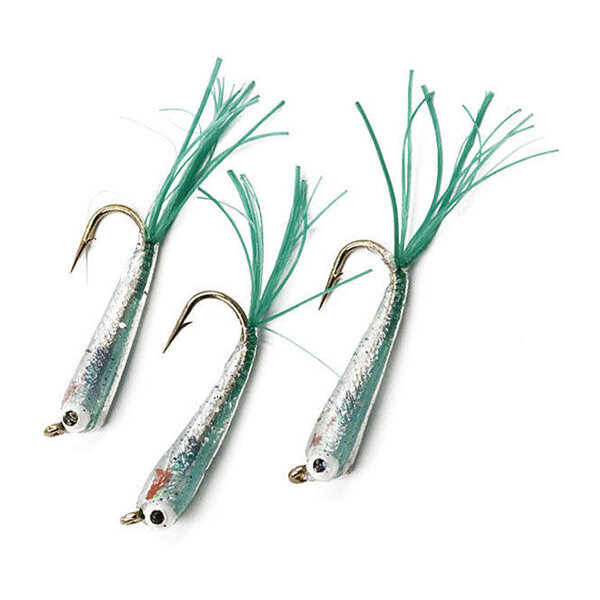 Мормышка вольфрамовая Yaman "Малек пыздрик с ушком Kumho №2" (Зеленый), 0.4 г, L=19 мм Я-МР1895