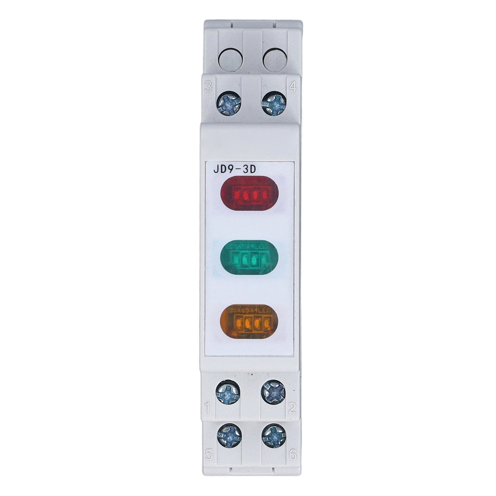Светодиодный индикатор на DIN-рейке, красный, желтый, зеленый, для магнитного пускателя, контактора переменного тока, постоянного тока 230 В