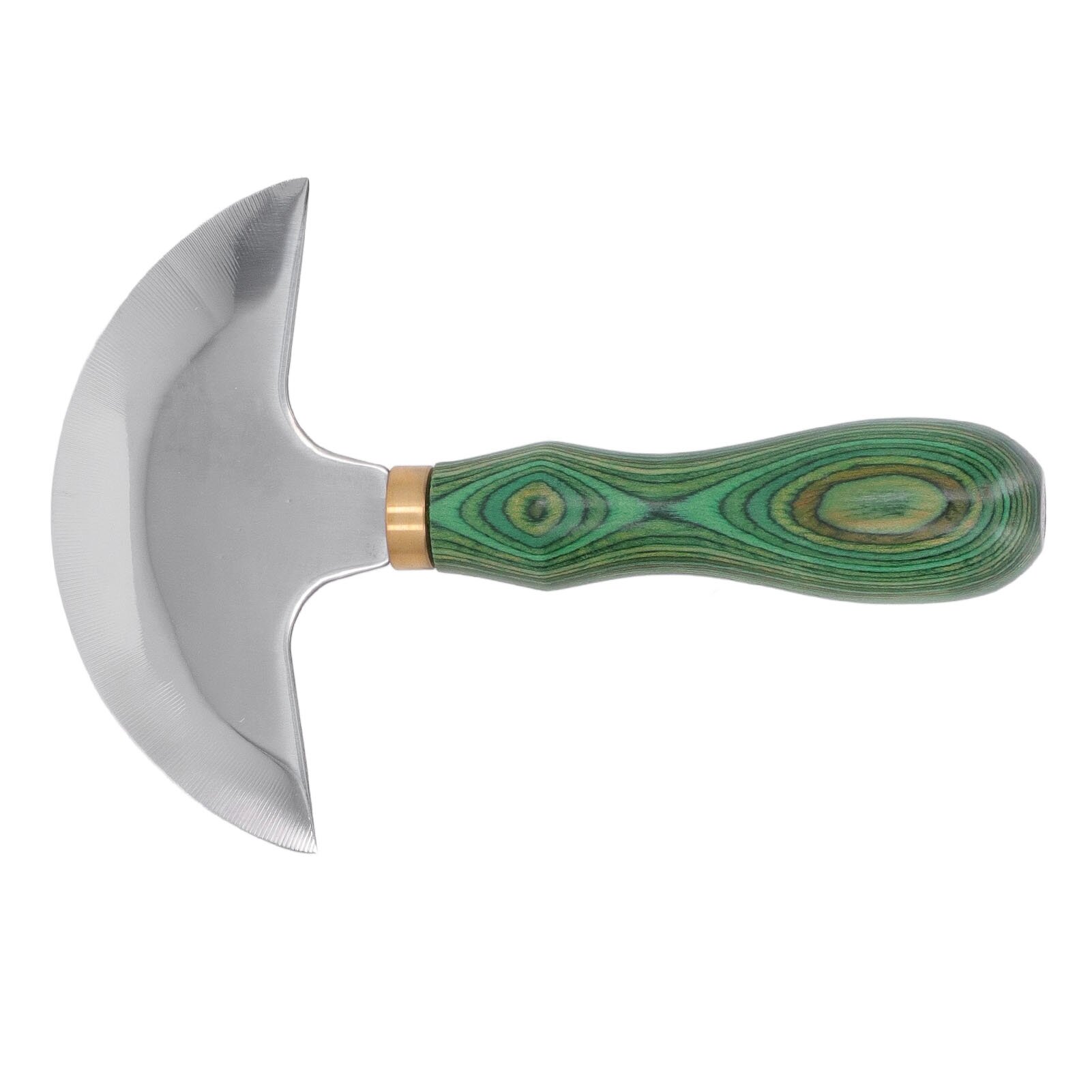 Круглыйножизнержавеющейсталисвысокойостротой, деревяннойрукояткой, удобныйвиспользовании, дляработыскожей, длярукоделияитворчества.