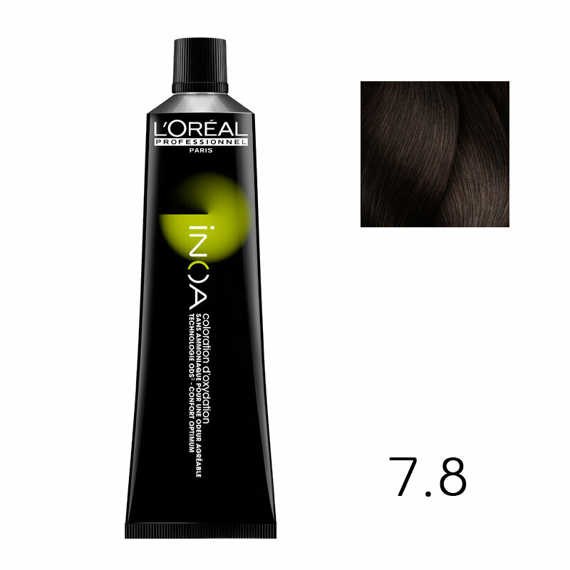 L'Oreal Professionnel Inoa ODS2 краска для волос, 7.8 блондин мокка, 60 мл