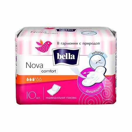 Прокладки женские BELLA Nova Сomfort, 10 шт
