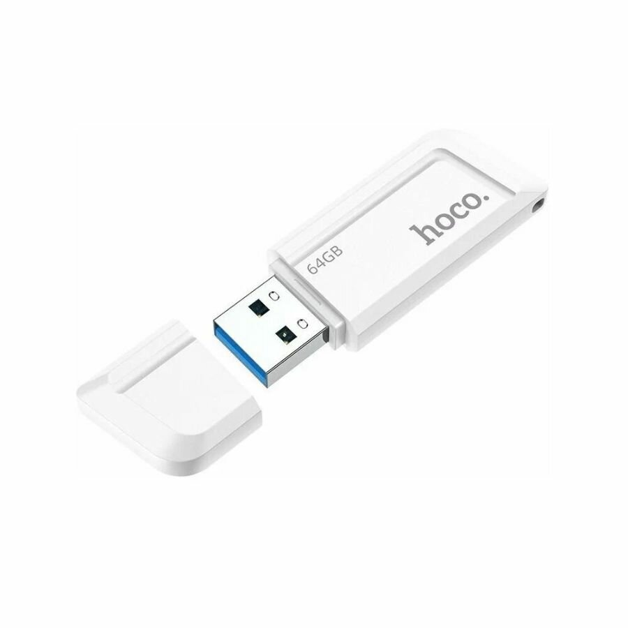Карта памяти USB 3.0 64 Gb Hoco UD11 Wisdom <белый>