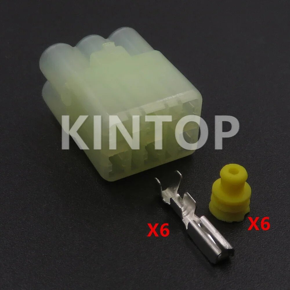 Автомобильный водонепроницаемый разъем 6-контактный 1 Set Female
