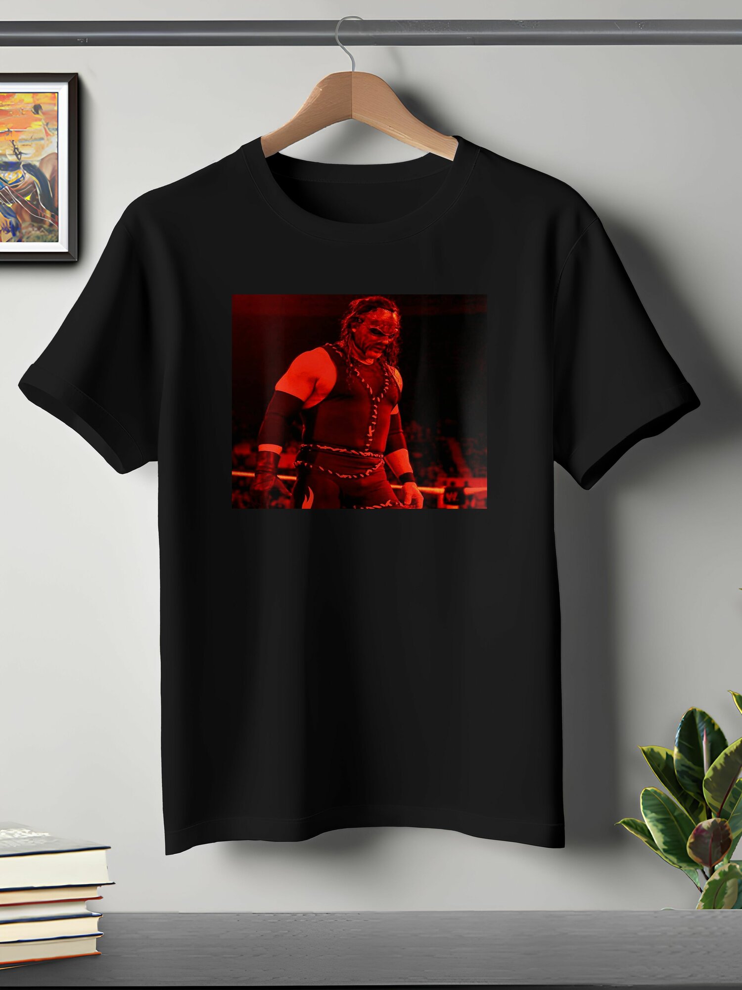 Футболка ONEQ унисекс 40-42 (XXS) размер с принтом Кейн, черная