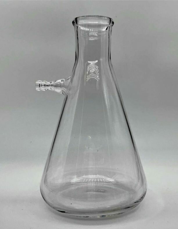 Колба Бунзена, 1-1000 мл (без шлифа)