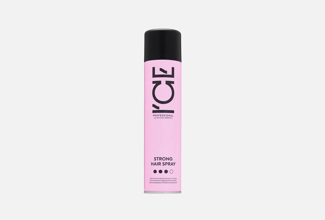 Лак для волос ICE Professional Strong, сильная фиксация, 300мл