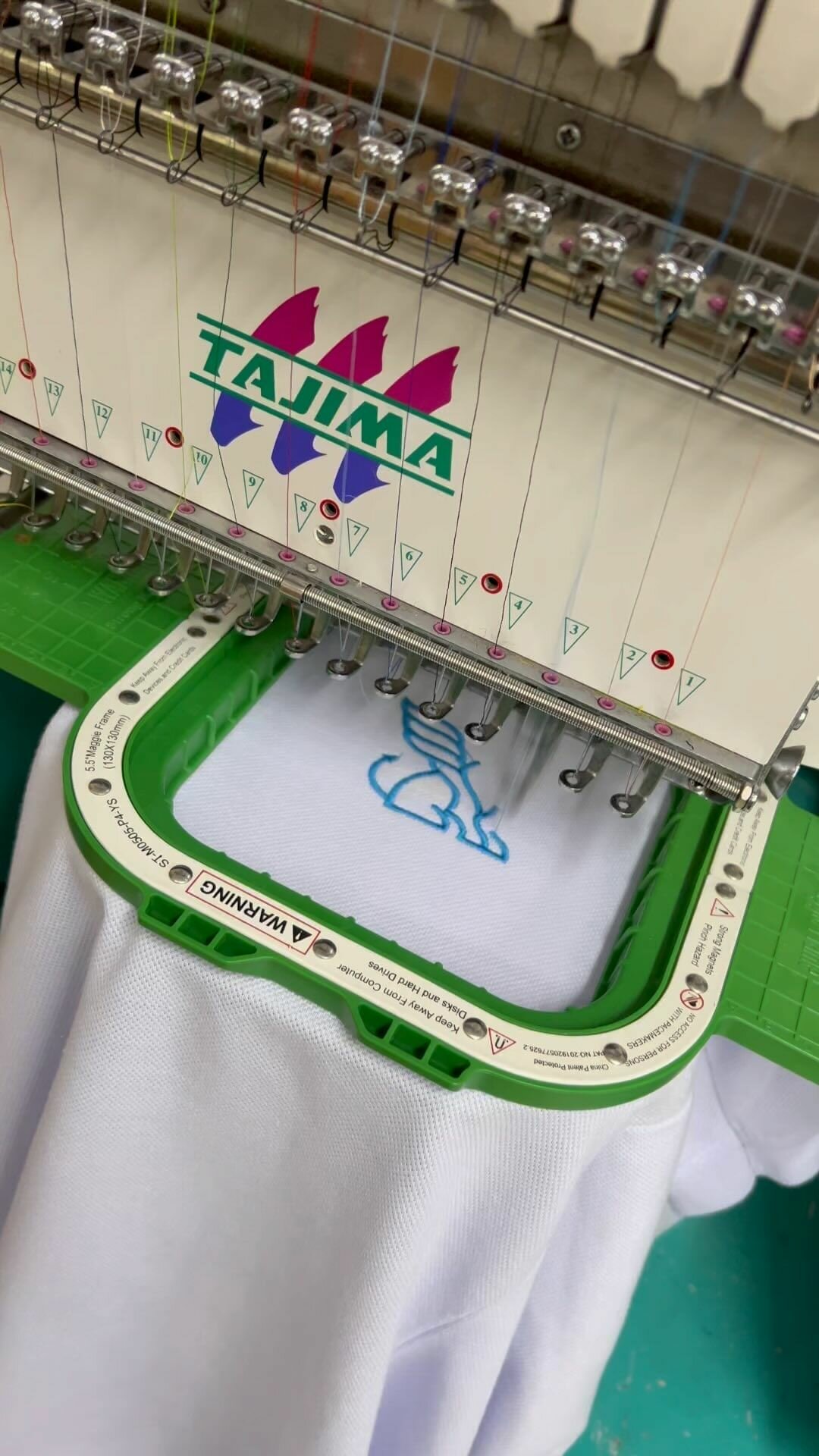 MaggieFrame магнитный обруч (100x100 мм) для машин Tajima, Magnetic Hoop магнитные пяльца для вышивальных машин