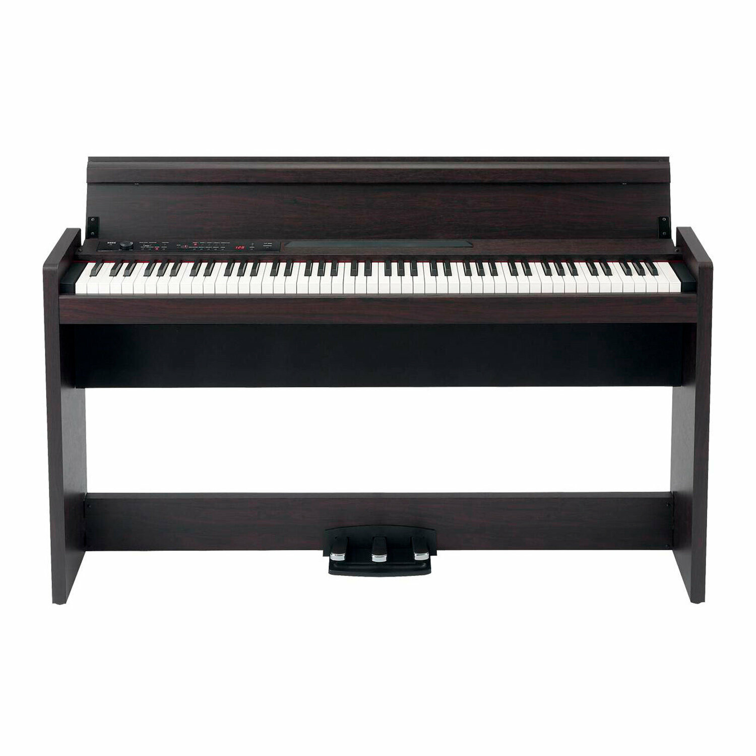 Цифровое пианино Korg LP-380 RW U, 88 клавиш, с акустикой, коричневое