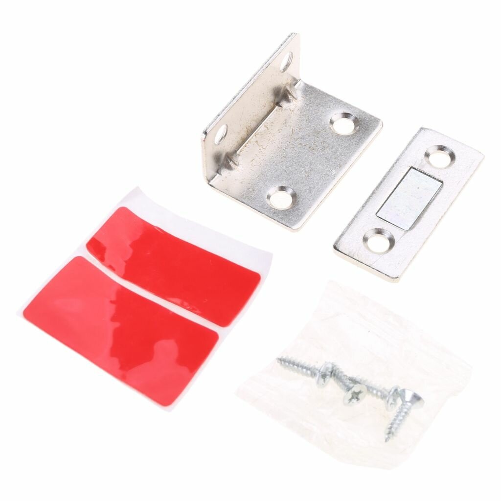 Невидимая раздвижная дверь шкафа-купе L-образной формы с сильным магнитным всасыванием-серебристый