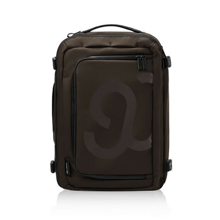 90-Fen Backpack, Outdoor Multifunctional Large Capacity Backpack, Travel Bag for Men And Women, Student Laptop Bag, Brown, 15.6 Inches