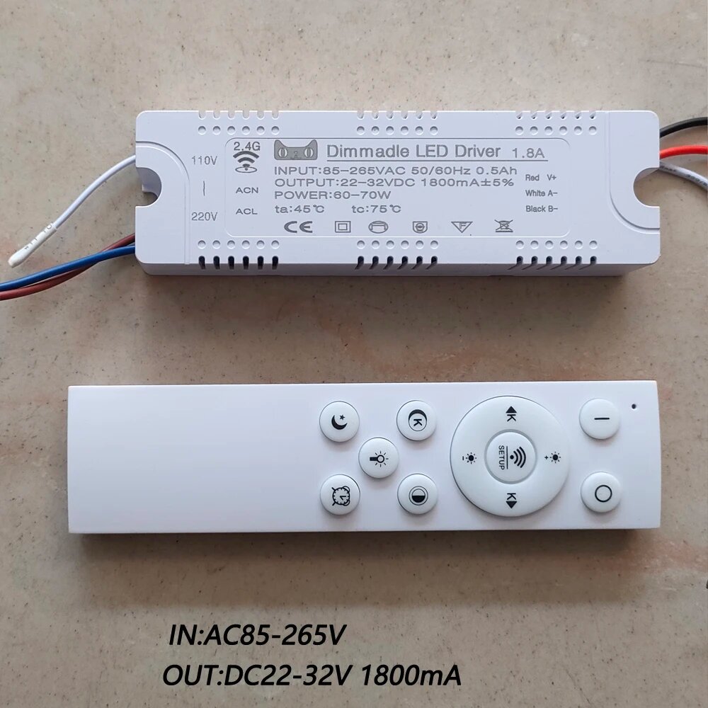 Трансформатор освещения JHC Square Out 1800mA