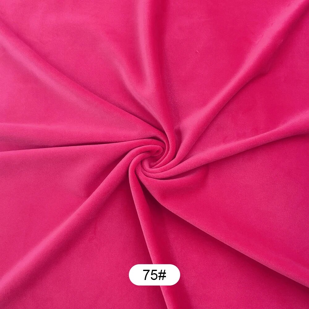 Эластичная плюшевая ткань Minky SEWBATO 50x50 см Розовый, 75
