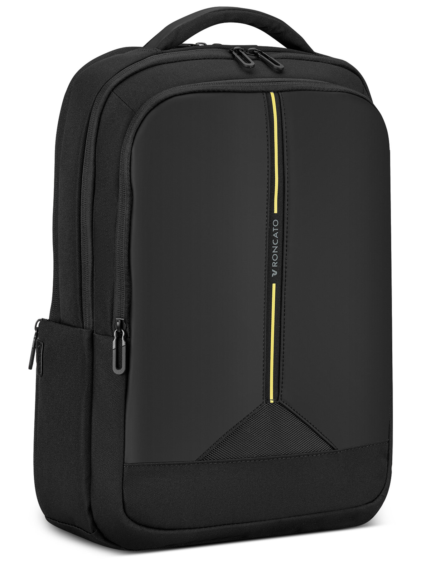 Рюкзак Roncato 412271 Clayton Laptop Backpack 15,6 *96 Black Yellow