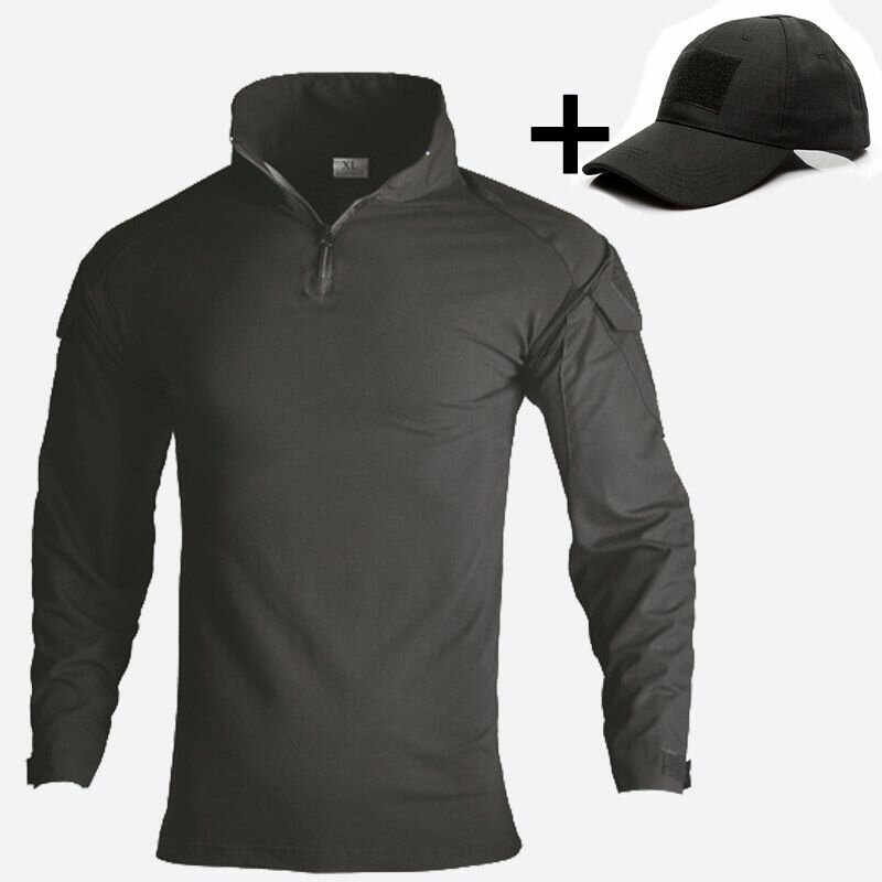 Дышащая легкая тактическая рубашка + дышащая легкая тактическая кепка